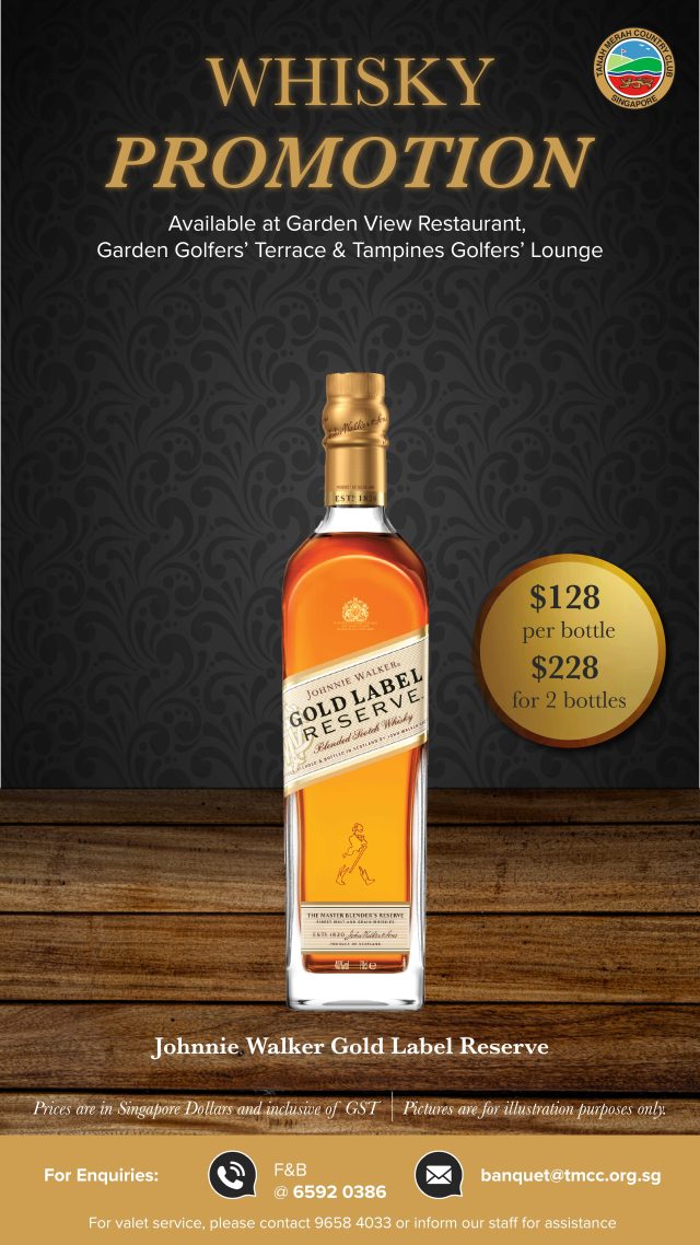 Johnnie Walker Gold Label Reserve Promotion 2024 - TMCC