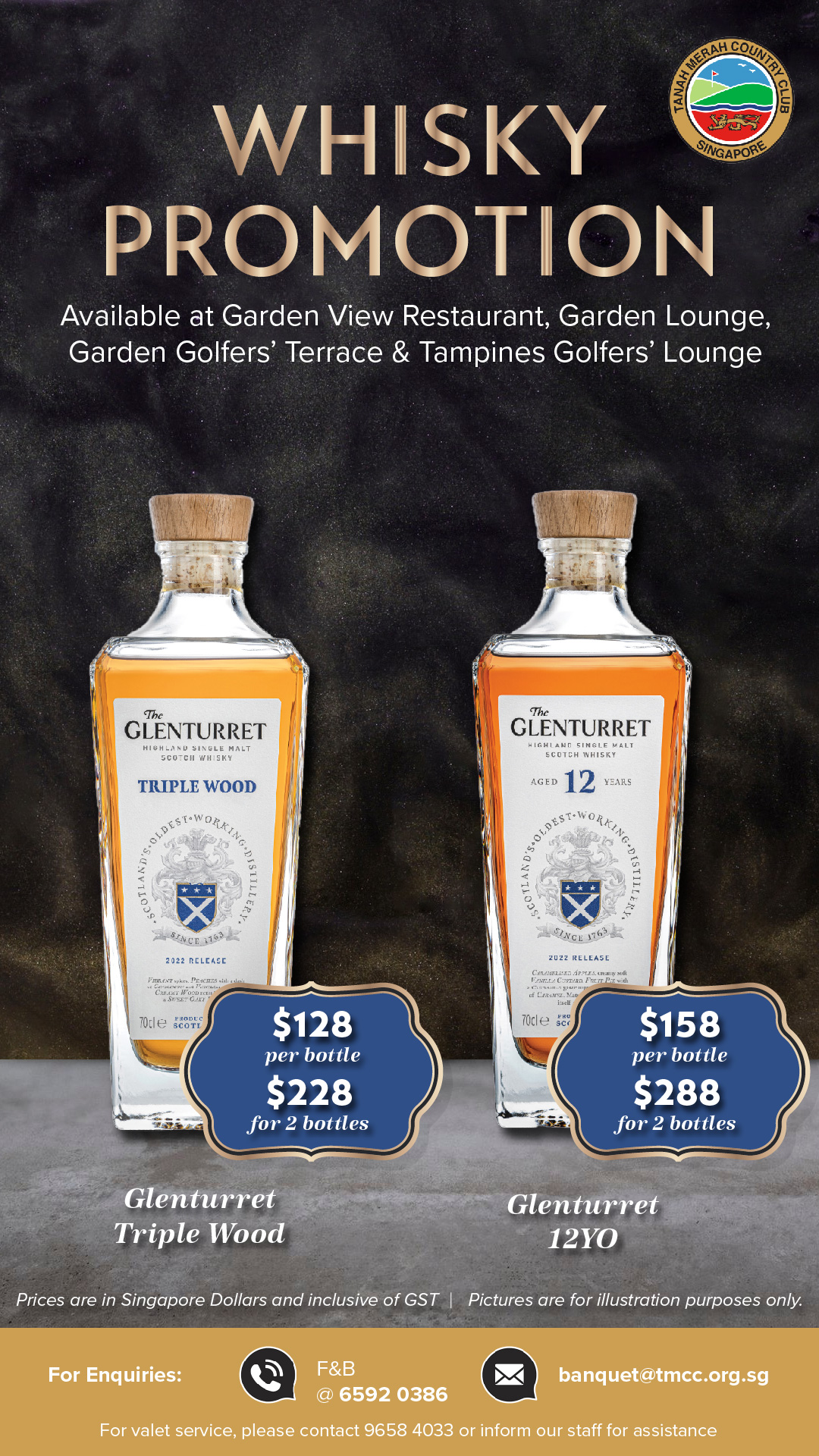 The Glenturret Whisky Promotion 2024 - TMCC
