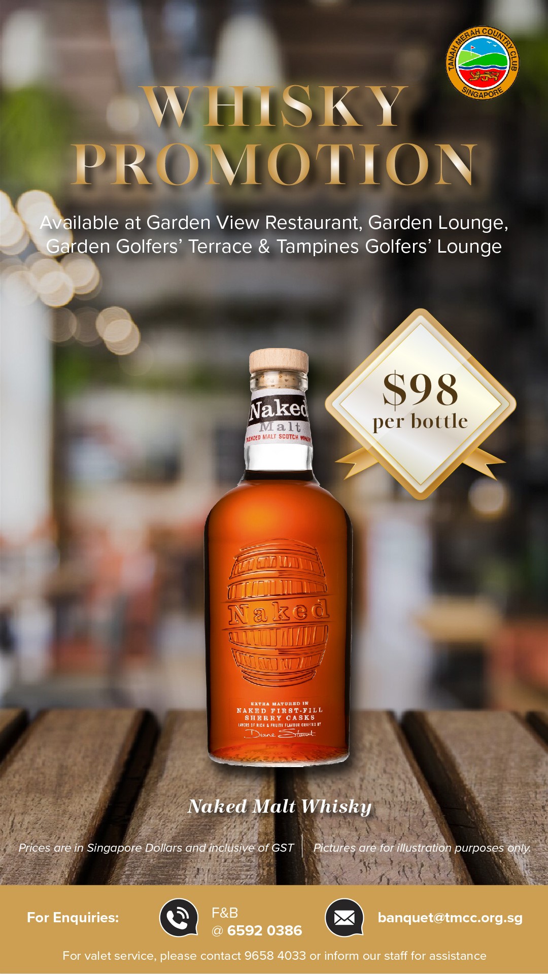 Naked Malt Whisky Promotion - TMCC