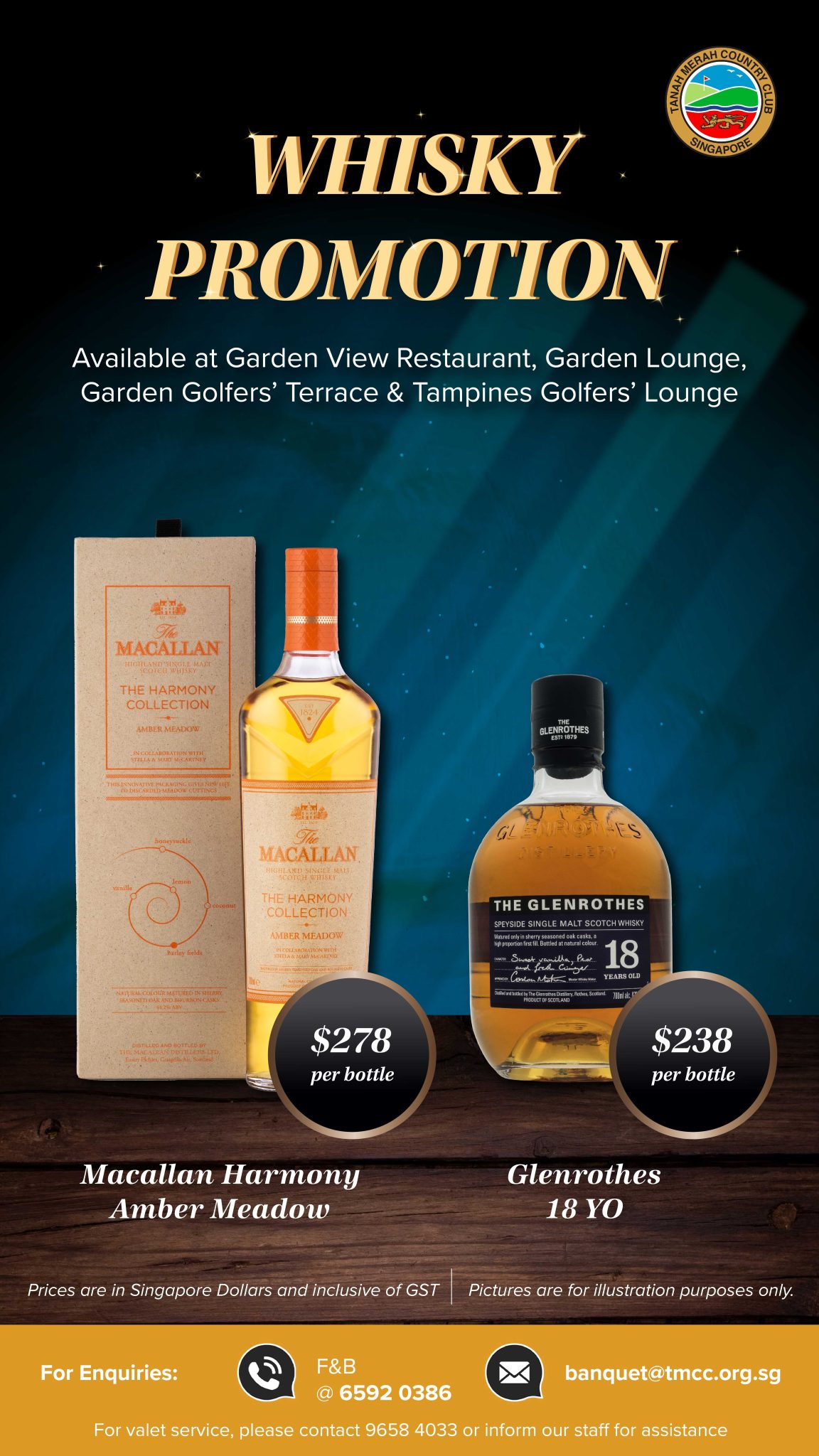 The Macallan & Glenrothes Whisky Promotion - TMCC