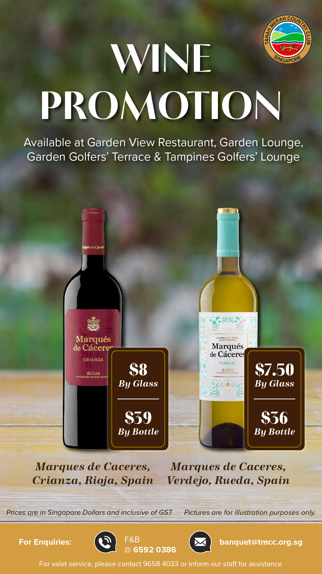 F&B Promotions - TMCC